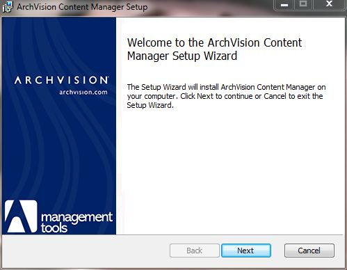 How I do install the ArchVision Dashboard?